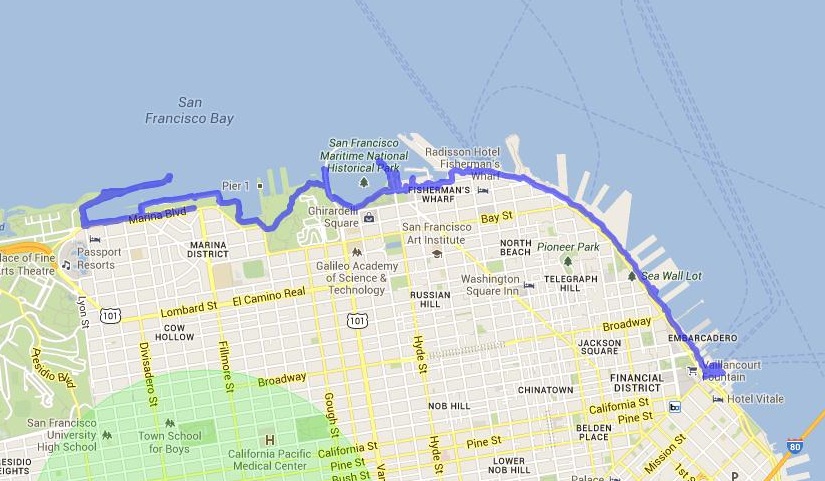 Maps, Hike Stats and Transportation – The San Francisco Bay Trail: It's ...